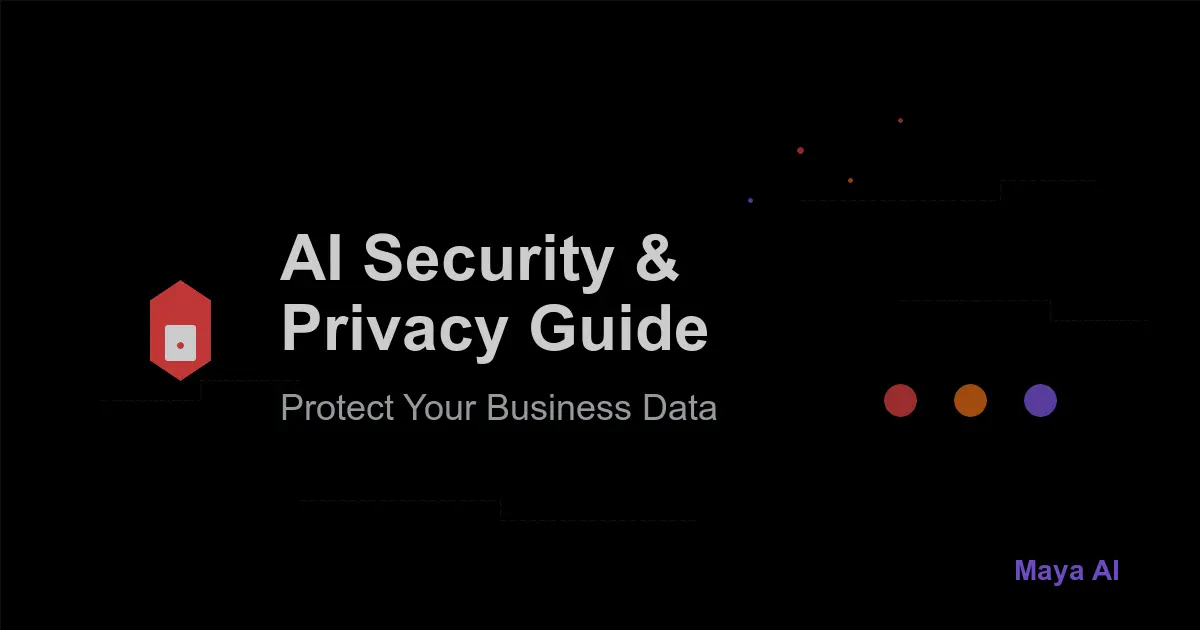 AI Security & Privacy for Business: Complete Guide to Safe AI ...